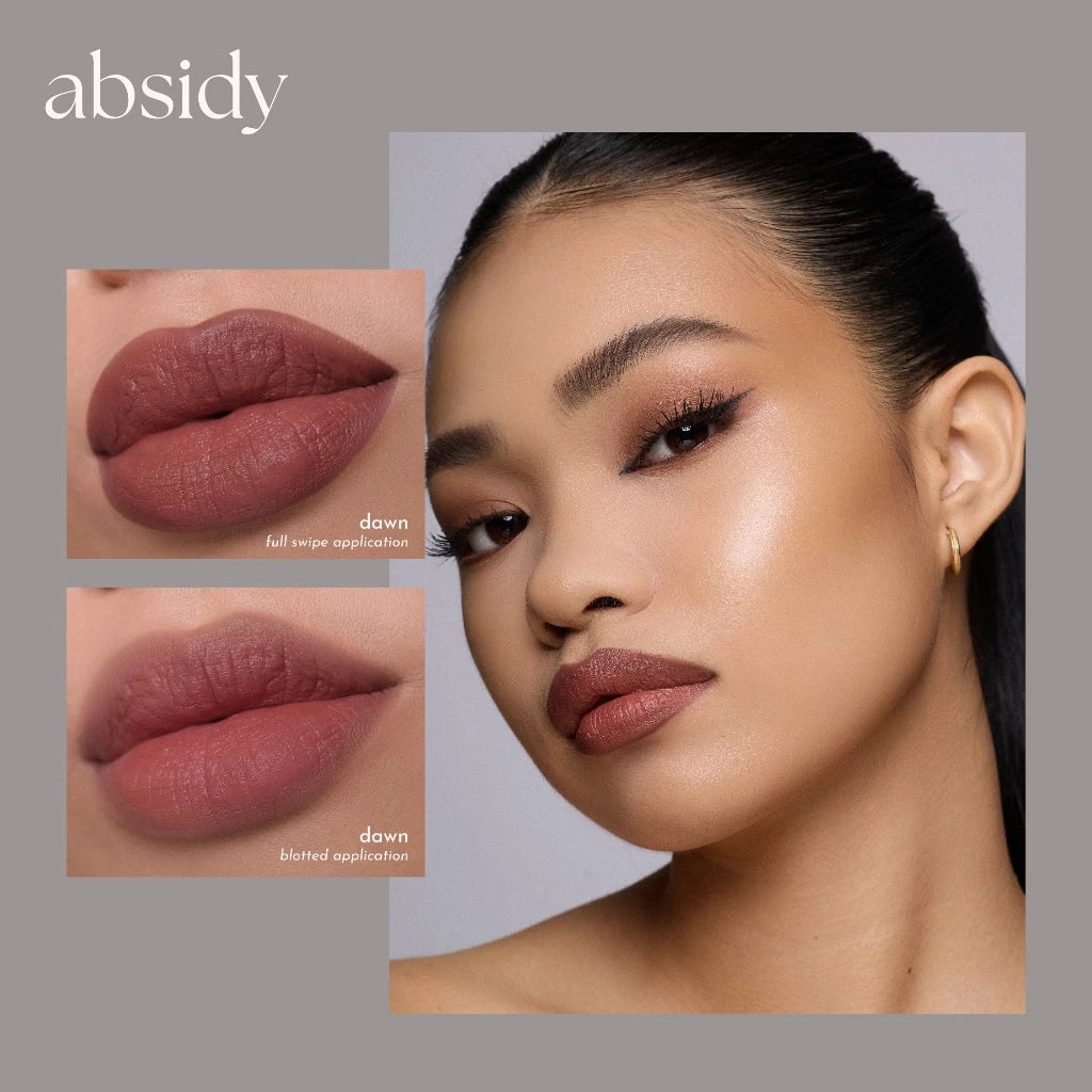 Absidy Cashmere Kiss Matte Lipstick - Dawn | Luxe Organix Australia