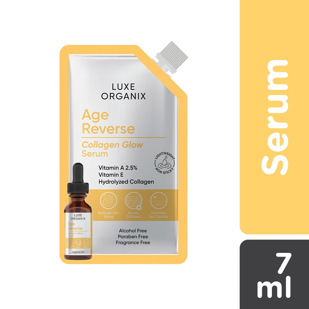 Age Reverse Collagen Glow Serum 7ml | Luxe Organix Australia